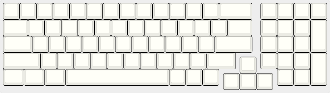 M0110A-1800 Kit – Vortex Keyboard