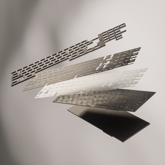 M0110A Kit - Retro Aluminum Keyboard Kit - Vortex Keyboard