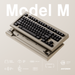 Model M SSK Triple Mode WKL- Retro Inspired - Vortex Keyboard