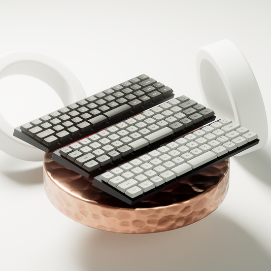 Core Plus - 40% Size RGB CNC Aluminum Bottom Case - Vortex Keyboard