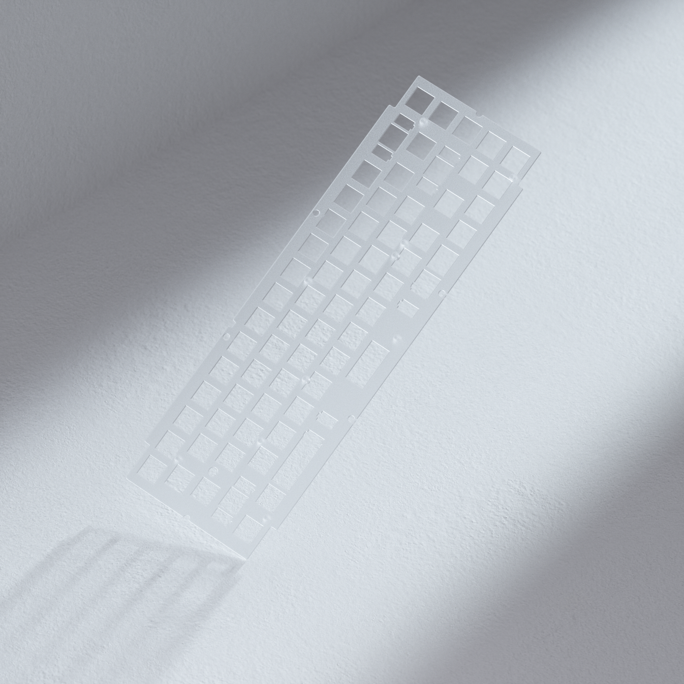 Polycarbonate Mounting Plate – Vortex Keyboard